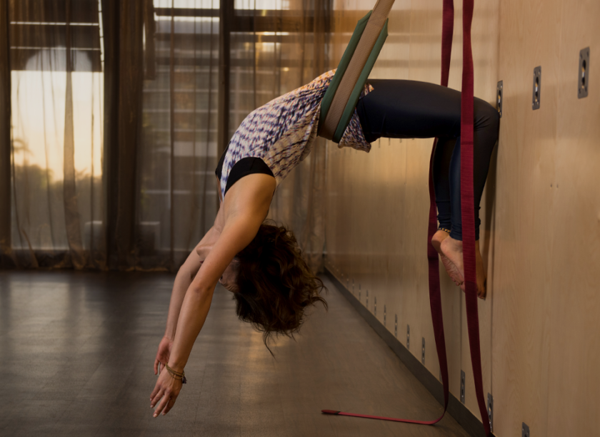 Yoga Wall Classes - Elixr Health Clubs